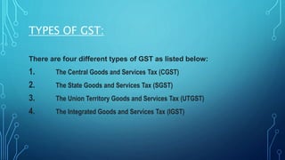 GST PRESENTATION | PPTX