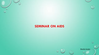 HIV AIDS | PDF | Infectious Diseases | Diseases and Conditions