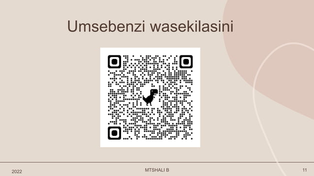 SIYINI ISENZO | PPTX