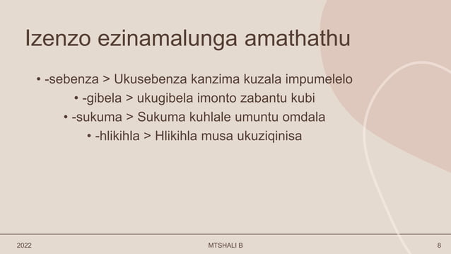 SIYINI ISENZO | PPTX