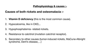Rickets disease | PDF