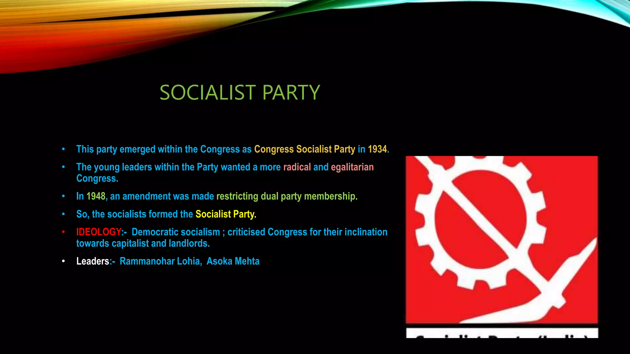 Era of one party dominance | PPTX