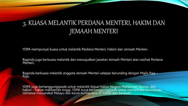 Peranan yang di-Pertuan Agong | PPTX