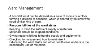 Ward management Presentation.pptx
