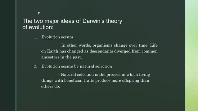 Evidence of evolution | PPT
