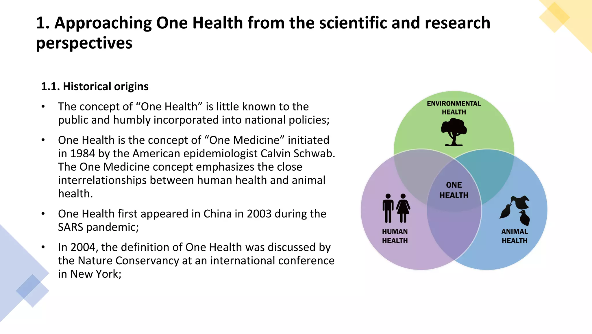 CGIAR One Health Initiative and ICT4Health | PDF