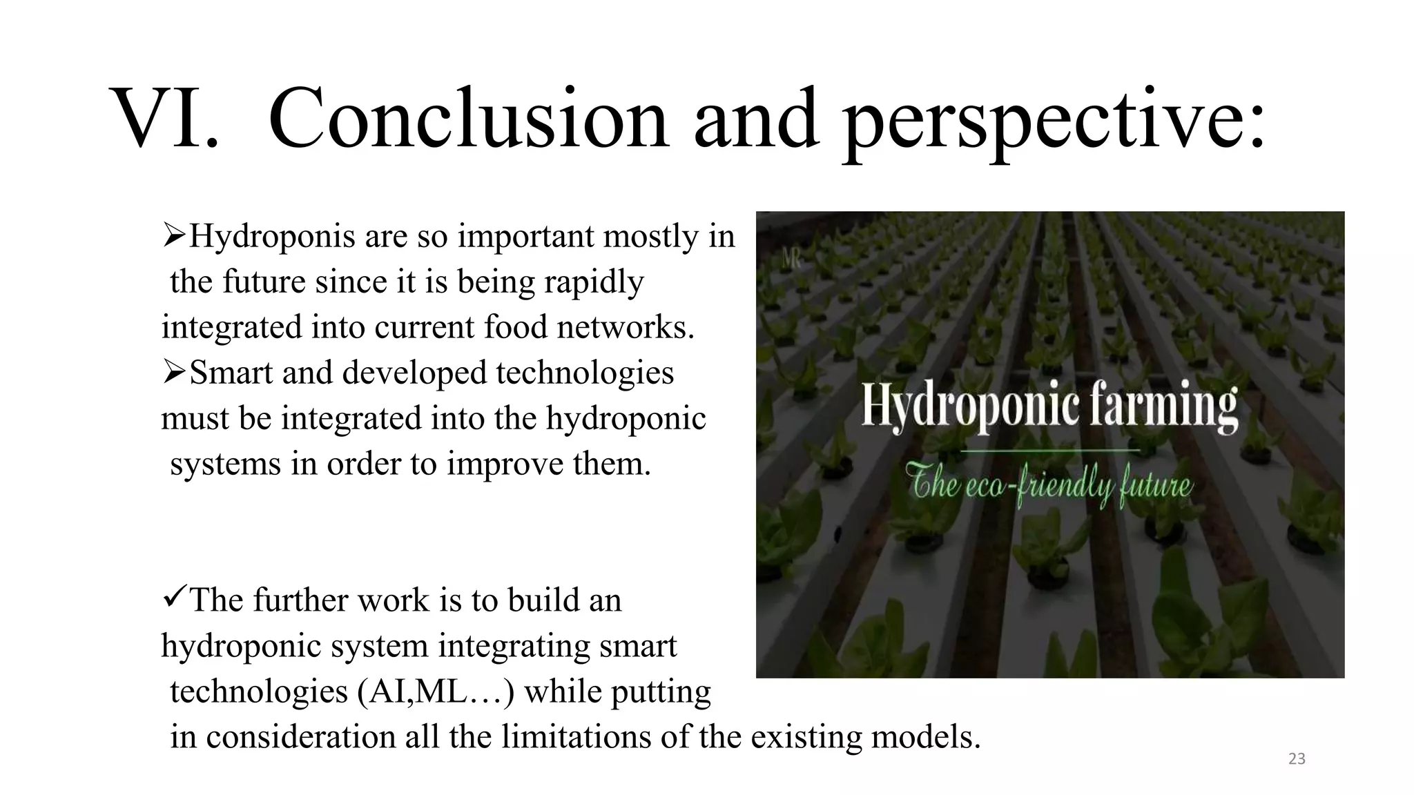 smart hydroponic system | PPTX