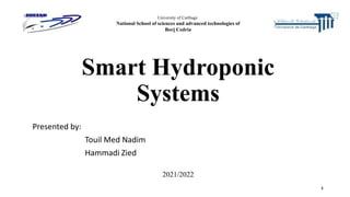 smart hydroponic system | PPTX