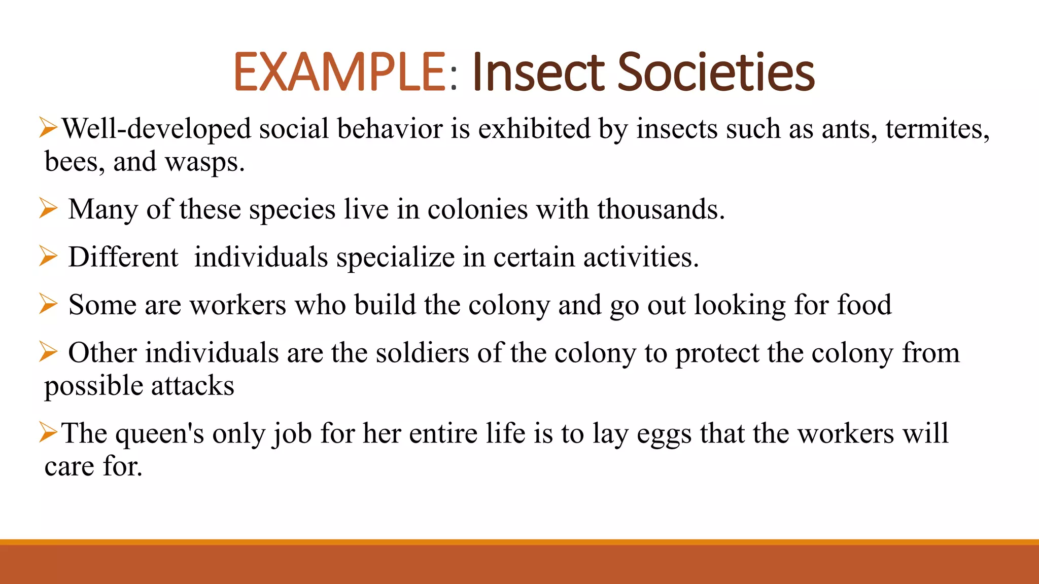 Social behavior and its types | PPTX