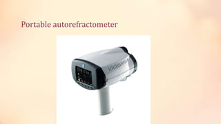 Autorefractometer | PPTX