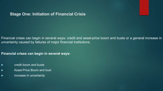 Financial crises, Causes and consequences | PPTX