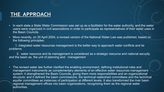 Turning water stress into water management (Experiences in the lerma ...