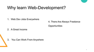 Web_ FrontEnd Development BootCamp Orientation | PPTX | Web Development | Internet