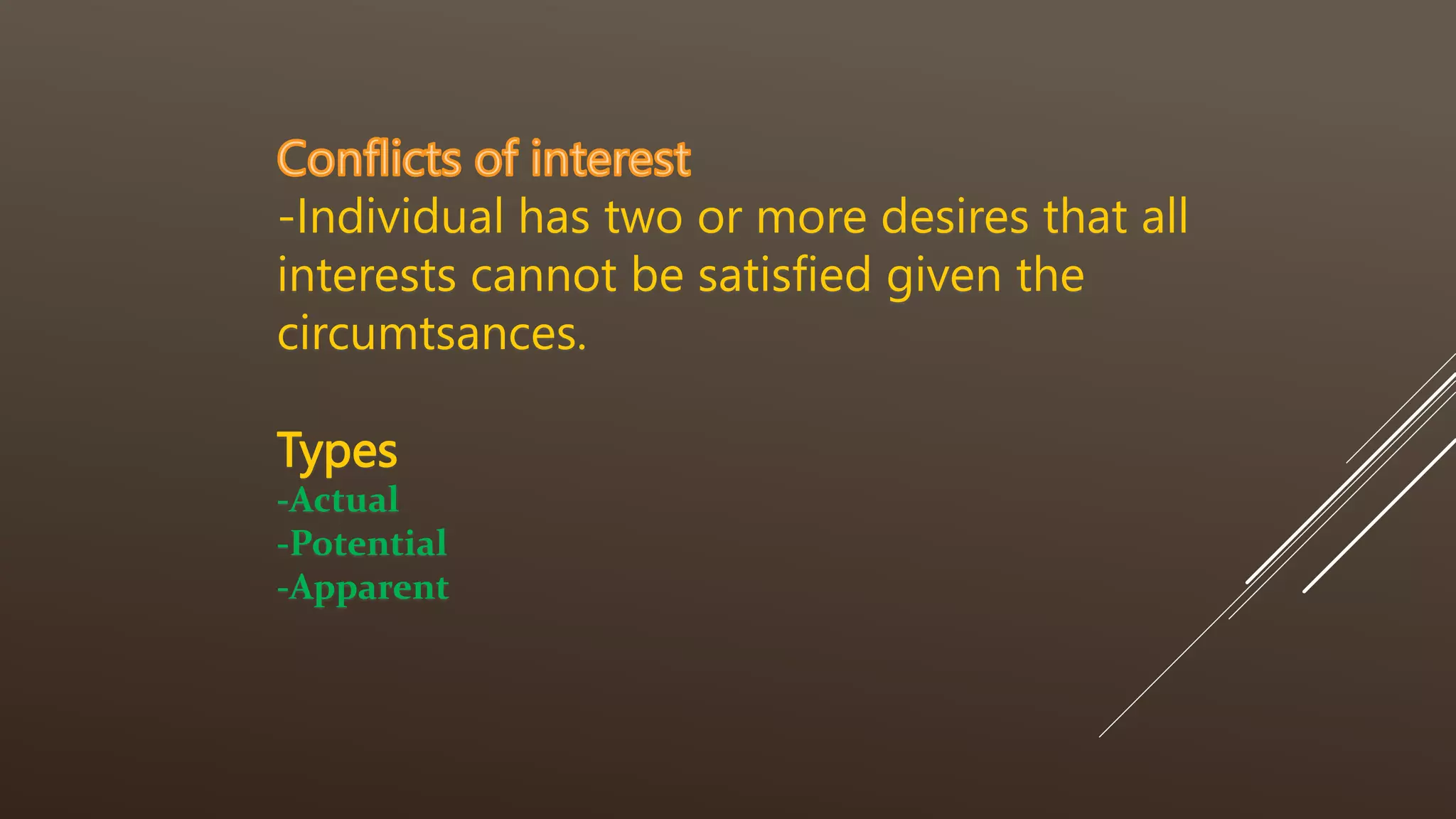 Conflict of interest | PPT