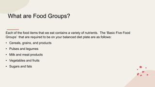 HOW TO EAT A BALANCED DIET? | PPTX