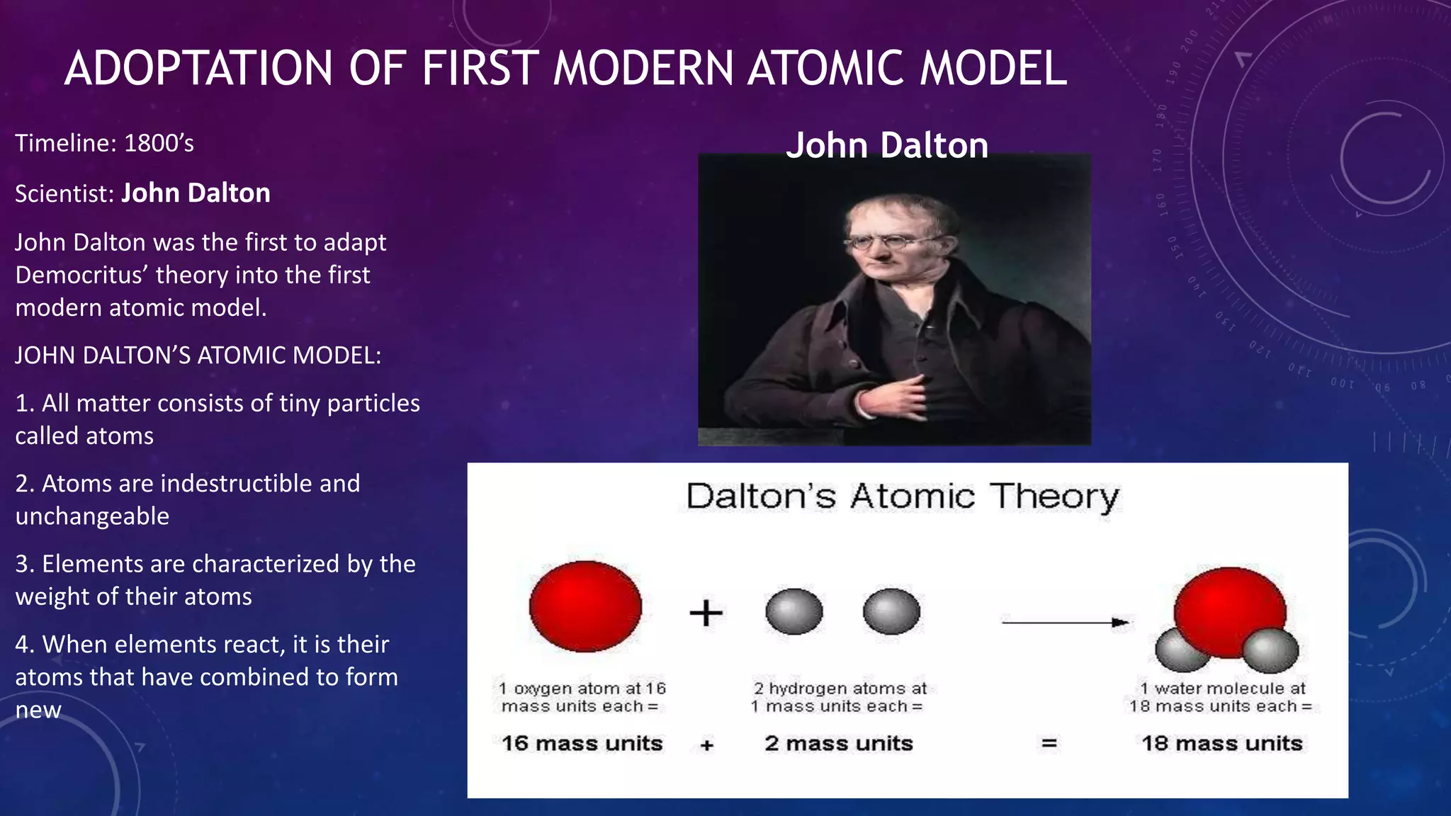 Historical development of the atom | PPTX