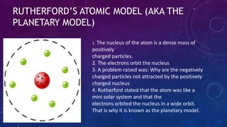Historical development of the atom | PPTX