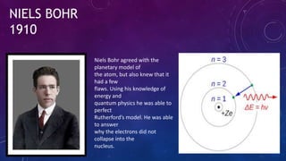 Historical development of the atom | PPTX