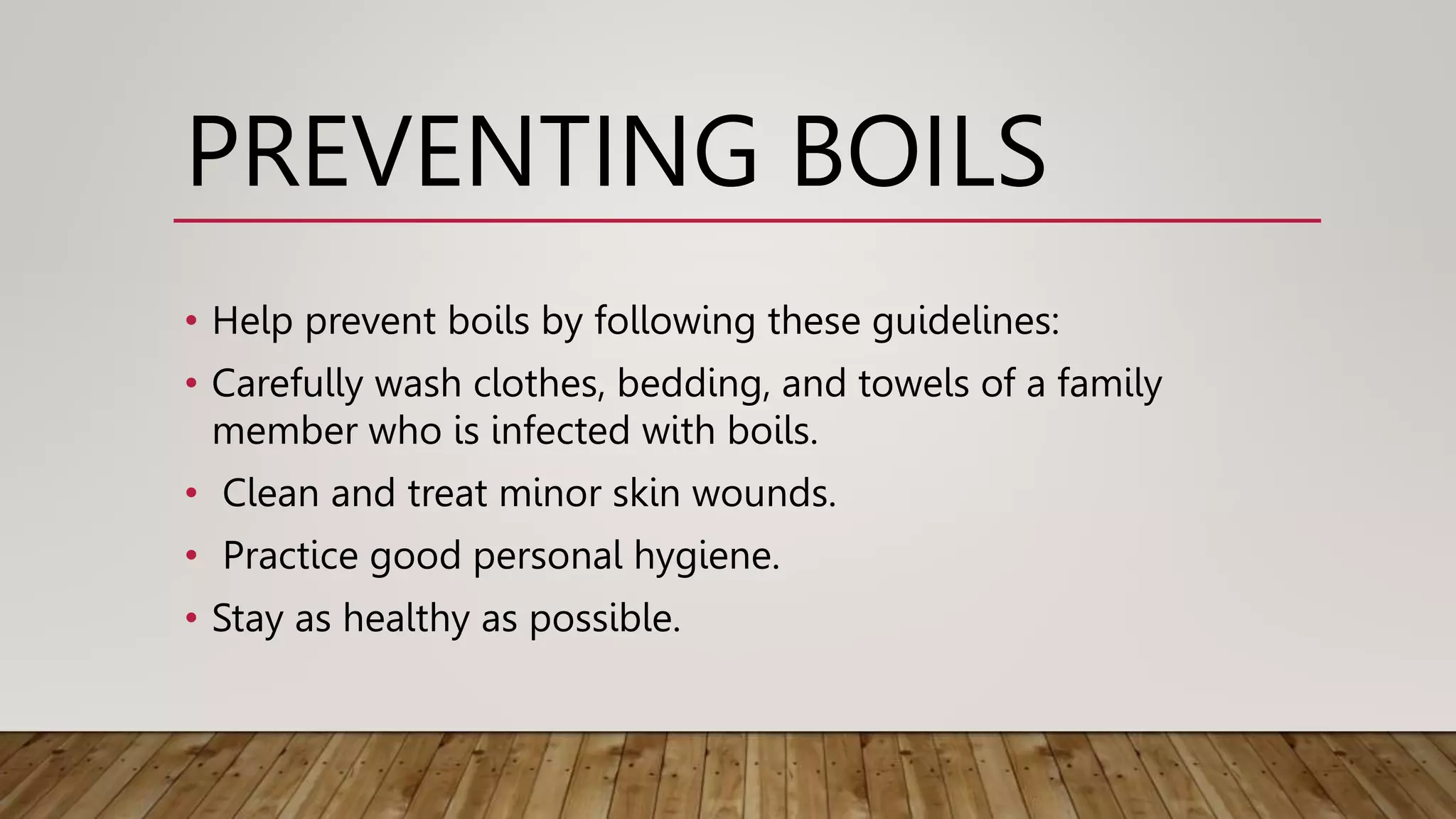 Boils | PPTX