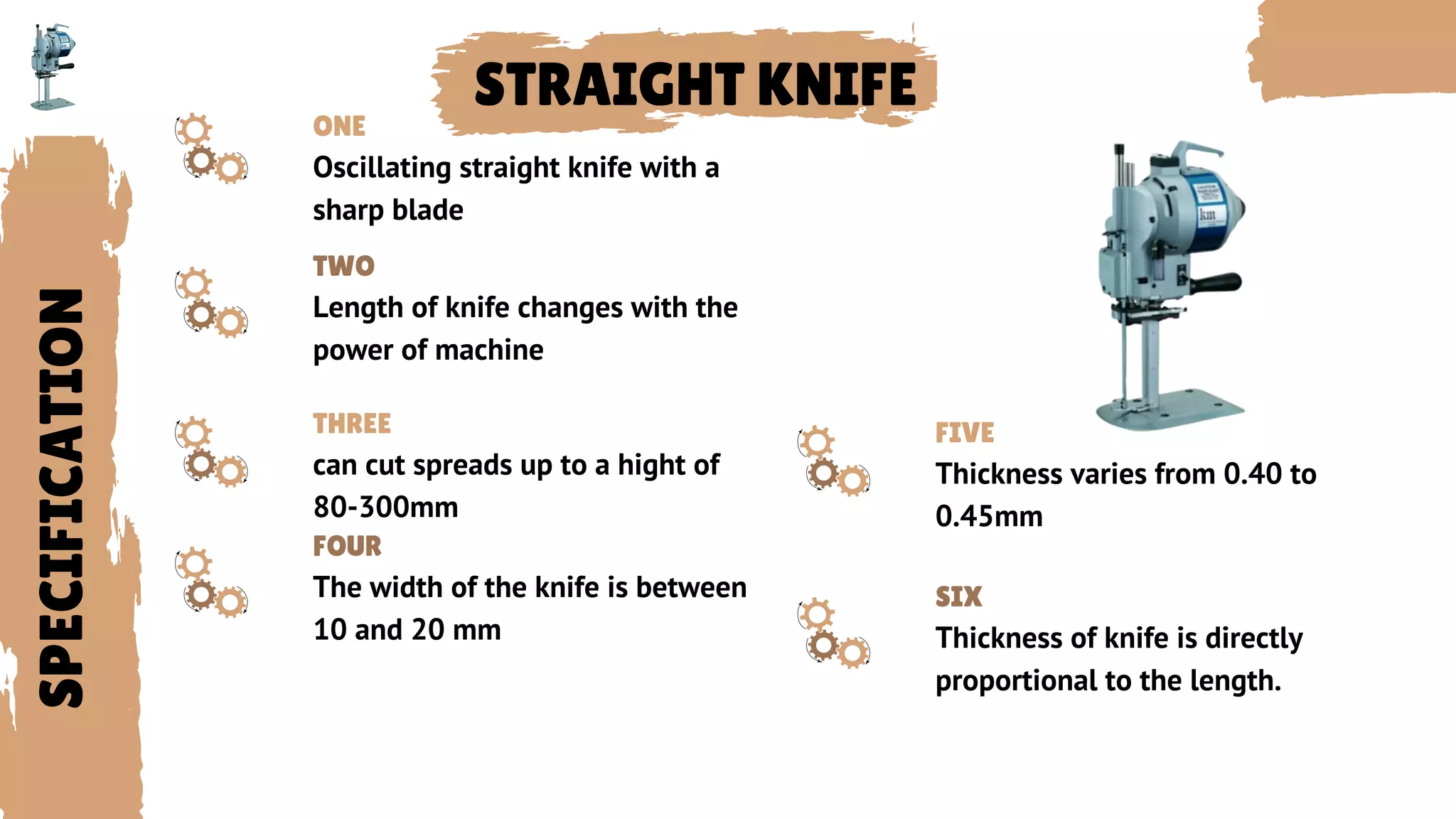 STRAIGHT KNIFE CUTTING MACHINE SPME | PDF