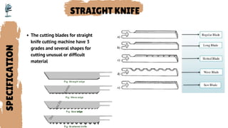 STRAIGHT KNIFE CUTTING MACHINE SPME | PDF