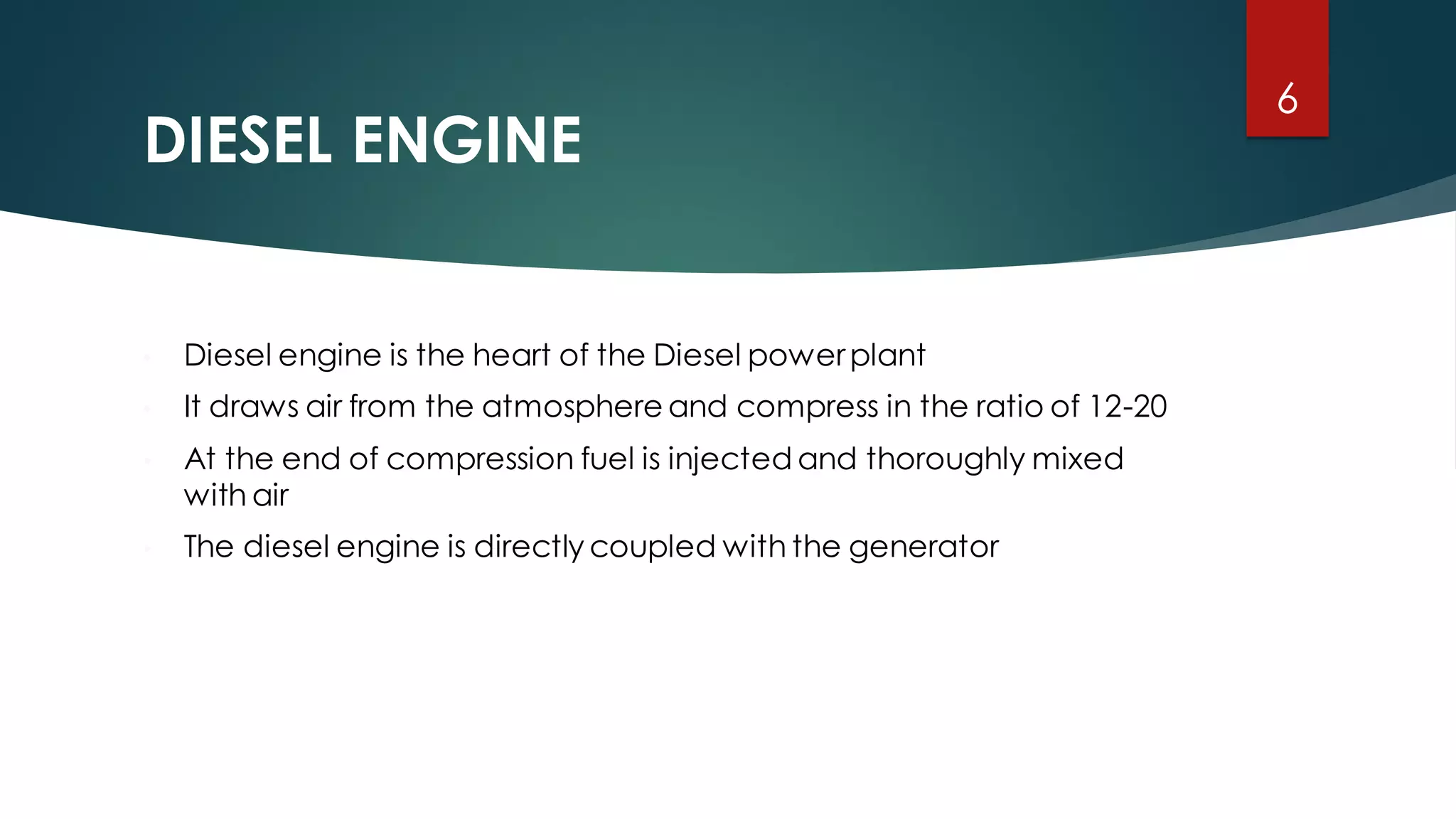 Diesel power plant ppt | PDF