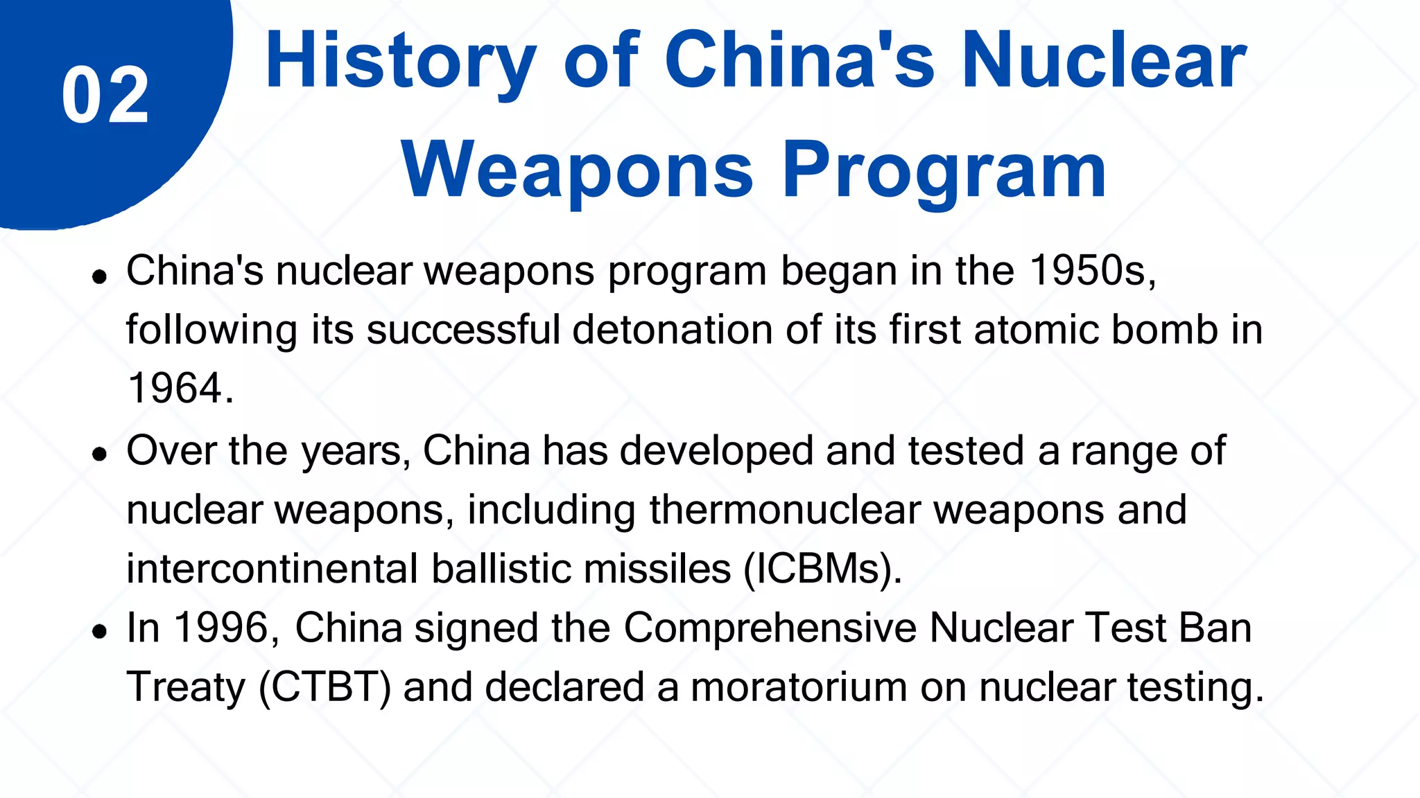 Nuclear Weapons Programs Of China | PPTX