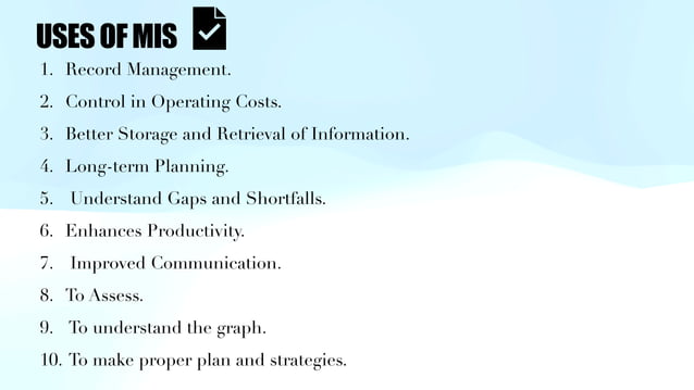 MIS in Education & it’s Uses | PPT