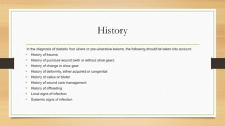 Diabetic foot | PPTX