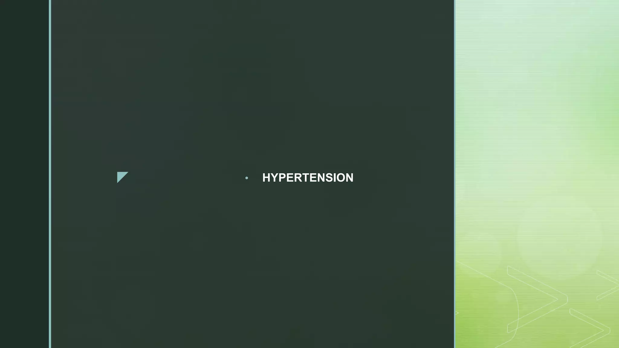 Hypertension | PPTX