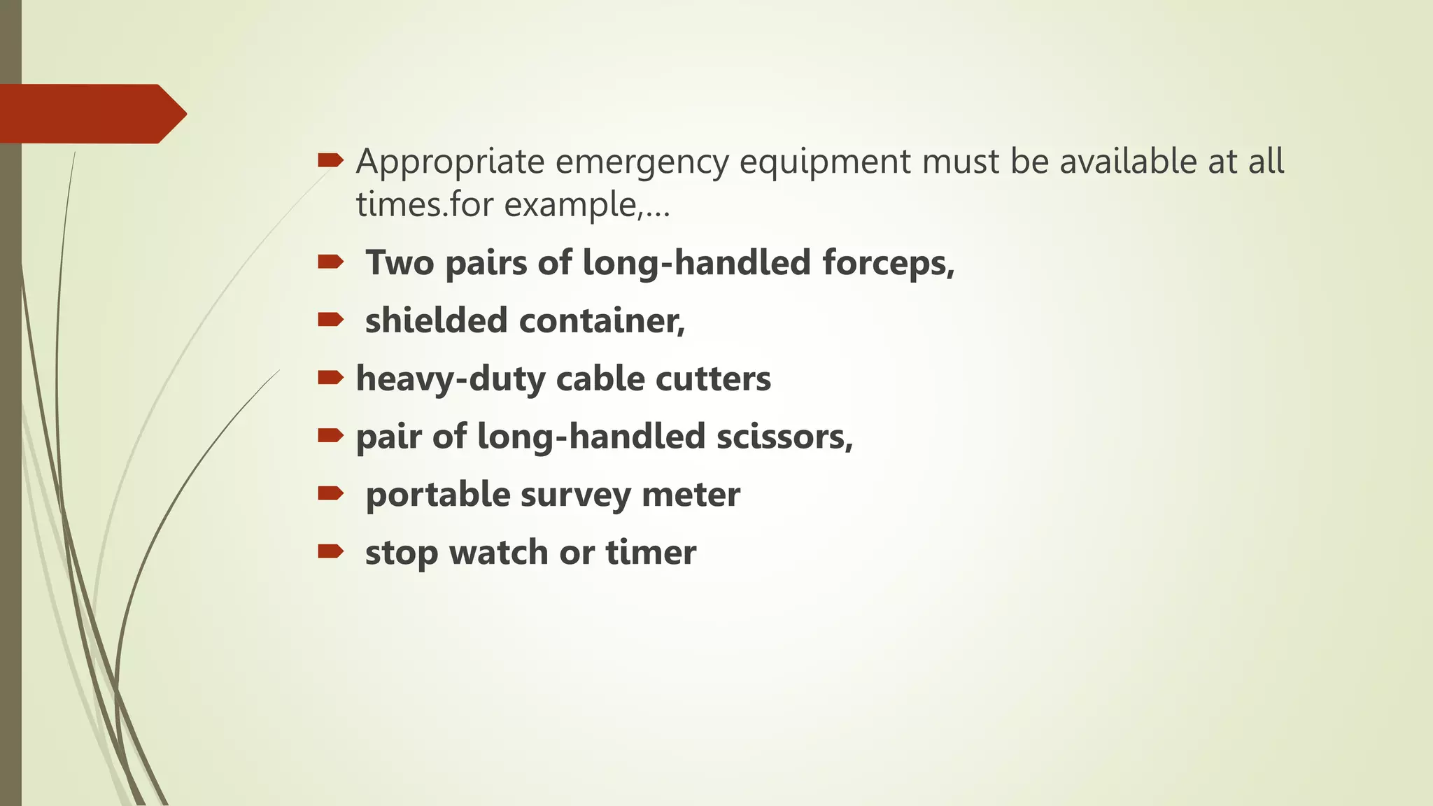 Emergency in HDR Brachytherapy | PPTX