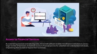 Micro credit Software | PPTX