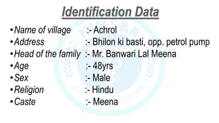 Presentation of Family Visit Survey | PPTX