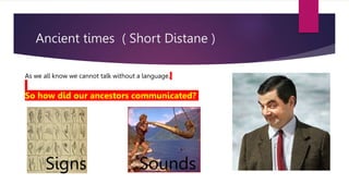 Evolution Of Communication | PPTX