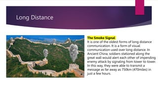 Evolution Of Communication | PPTX