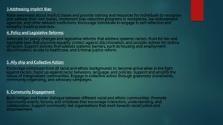 Beyond Prejudice: Overcoming Racism and Paving the way for social ...