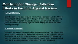 Beyond Prejudice: Overcoming Racism and Paving the way for social ...