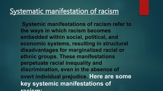 Beyond Prejudice: Overcoming Racism and Paving the way for social ...