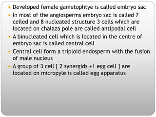 Plant ovule | PPTX