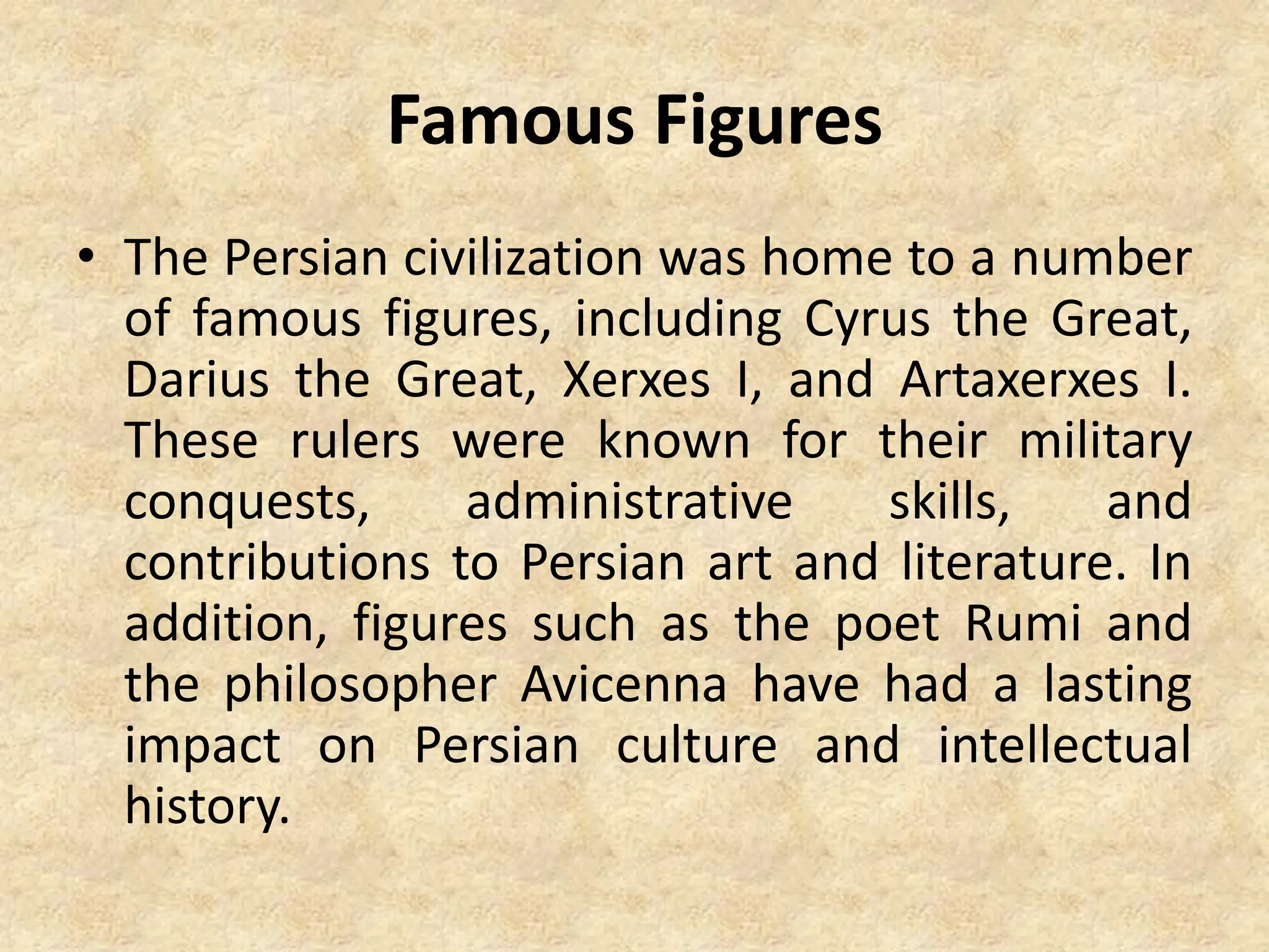Persian civilization | PPTX
