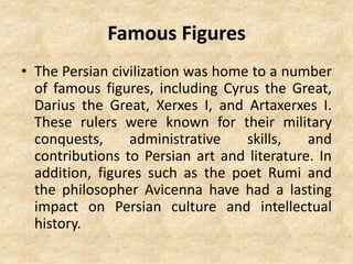 Persian civilization | PPTX
