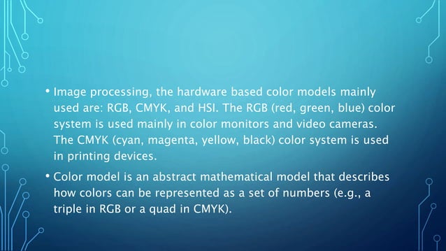 Digital image processing. PPT | PPT