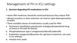 Management of Pulmonary Hypertension in Critical Care Settings.pptx