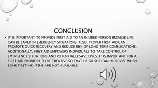 First Aid | PPT