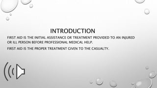 First Aid | PPT