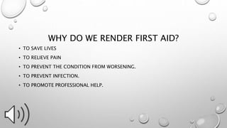 First Aid | PPT