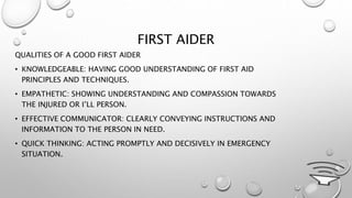 First Aid | PPT