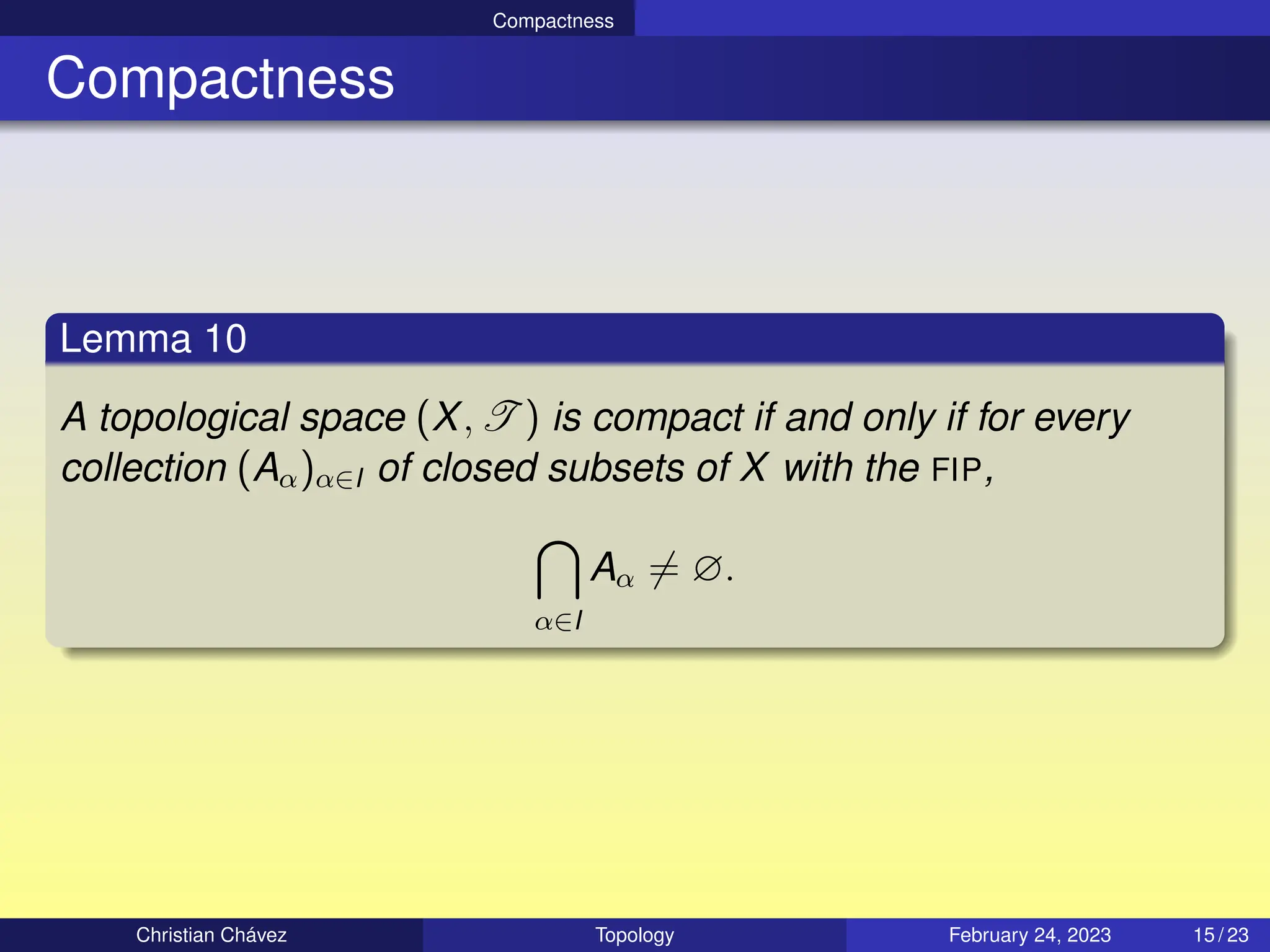 Tychonoff's theorem.pdf | Science