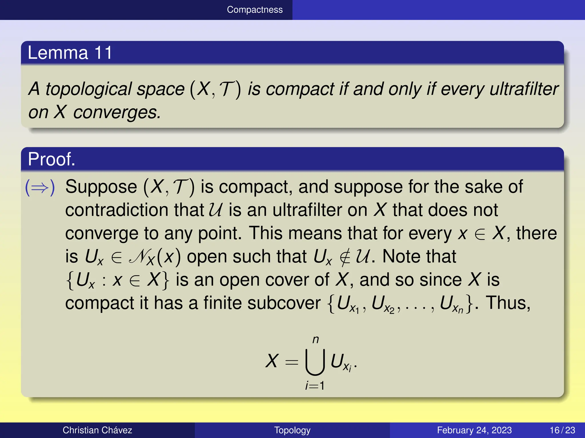 Tychonoff's theorem.pdf | Science