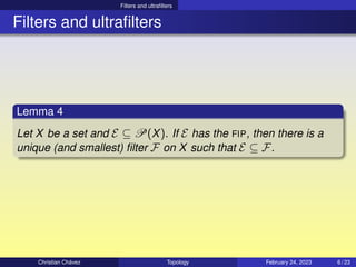 Tychonoff's theorem.pdf | Science